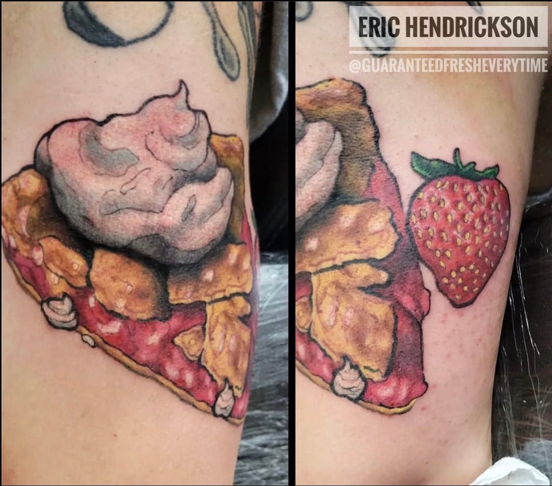 Pastry Chef Pin Up Tattoos